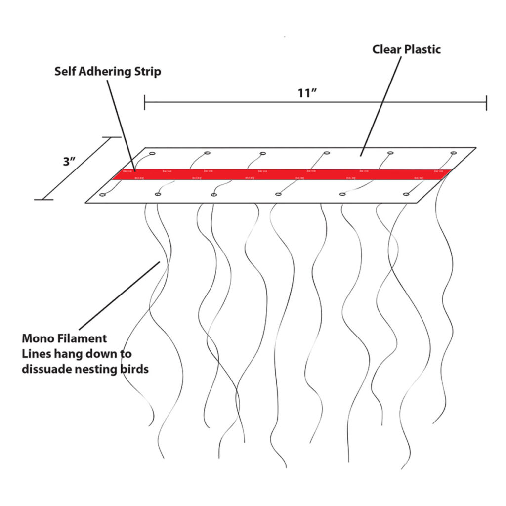 SWALLOW SHIELD SWALLOW AND BAT DETERRENT - Bird Control Australia